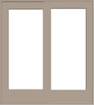 ANDERSEN FWG6068 400 Series 71-1/4" X 79-1/2" Frenchwood Sliding/Glidi ...