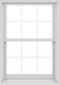 ANDERSEN Windows 400 Series Double Hung 37-5/8" Wide Vinyl Exterior Wo ...