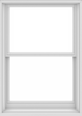 ANDERSEN Windows 400 Series Double Hung 37-5/8" Wide Vinyl Exterior Wo ...