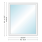 ANDERSEN Windows 400 Series Venting Casement 35-15/16" Wide Vinyl Exte ...
