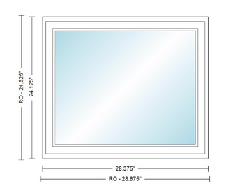 ANDERSEN Windows 400 Series Venting Casement 28⅜" Wide Vinyl Exterior ...