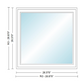 ANDERSEN Windows 400 Series Venting Casement 28⅜" Wide Vinyl Exterior ...