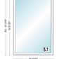 ANDERSEN Windows 400 Series Venting Casement 35-15/16" Wide Vinyl Exte ...