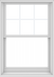 ANDERSEN Windows 400 Series Double Hung 37-5/8" Wide Vinyl Exterior Wo ...