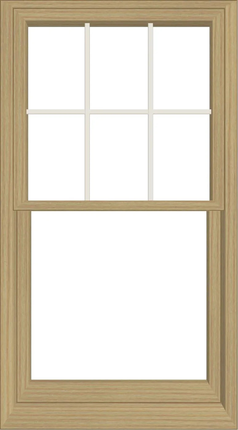 ANDERSEN Windows 400 Series Double Hung 35-5/8" Vinyl Exterior Wood In ...