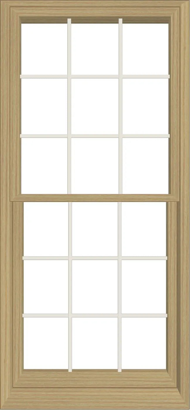 ANDERSEN Windows 400 Series Double Hung 33-5/8" Wide Vinyl Exterior Wo ...