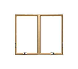 ANDERSEN Windows 400 Series Venting Twin/Double Casement 62-3/4" Wide ...
