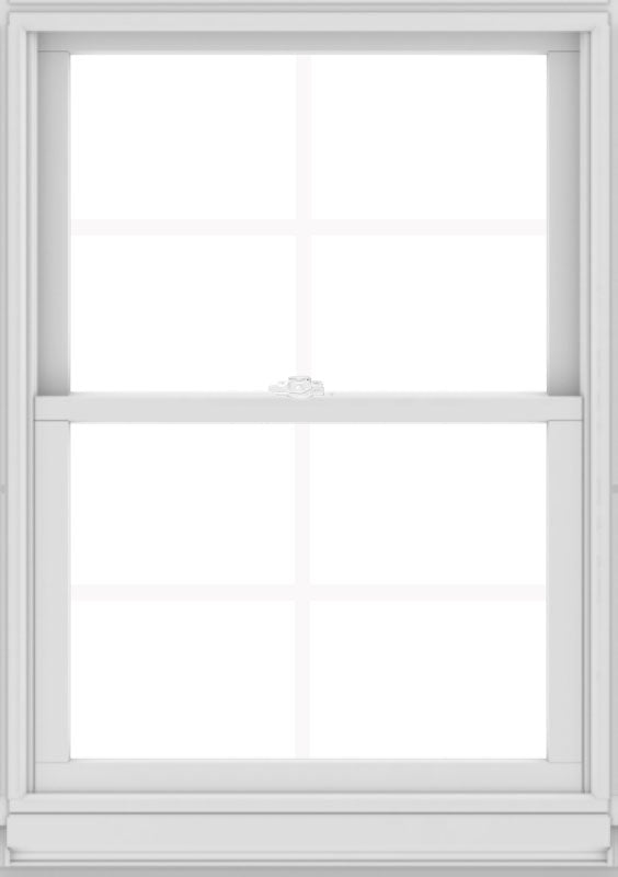 ANDERSEN Windows 400 Series Double Hung 35-5/8" Vinyl Exterior Wood In ...
