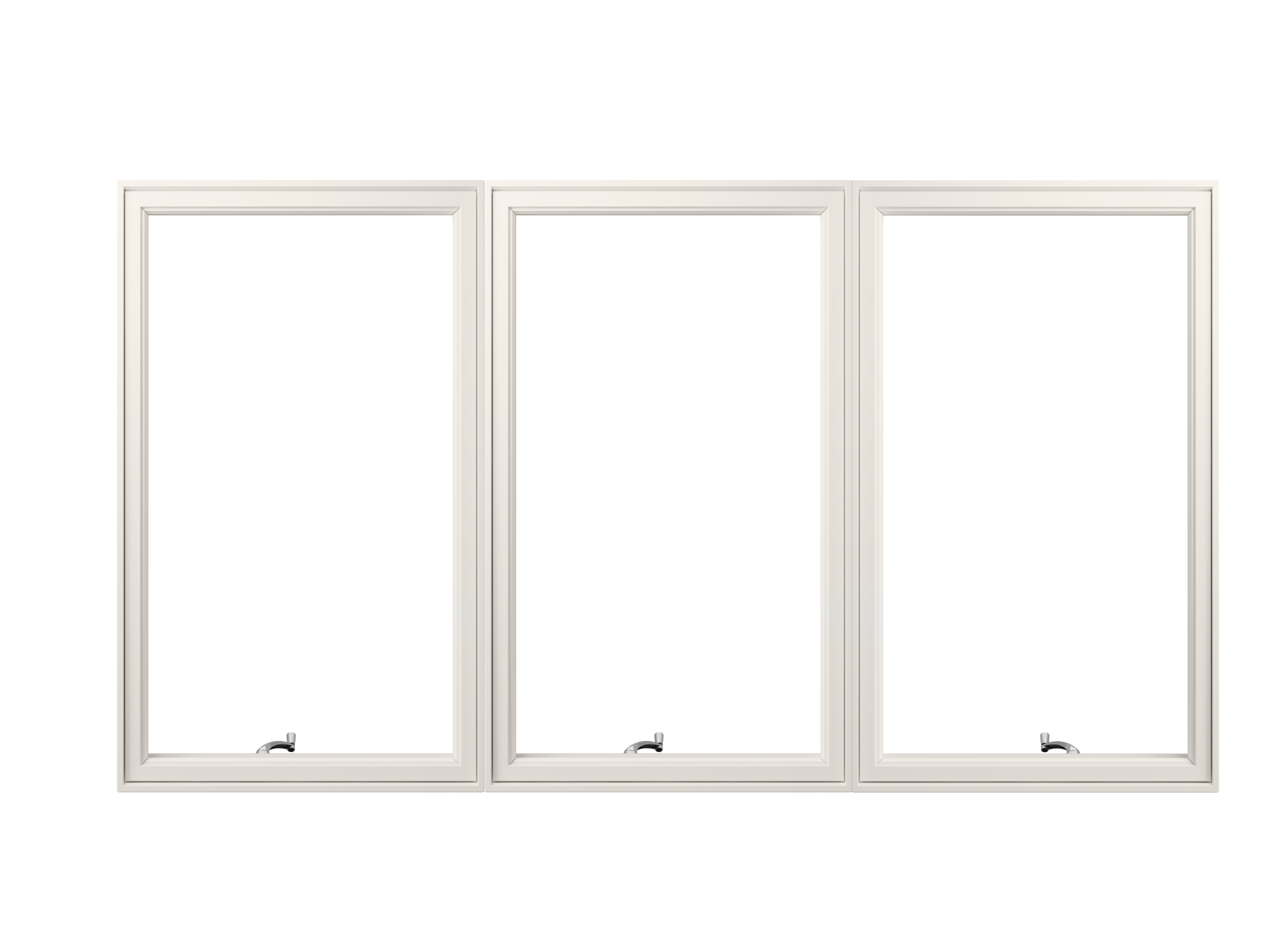 ANDERSEN Windows 400 Series LLR Venting Triple Casement 84-5/8" Wide V ...