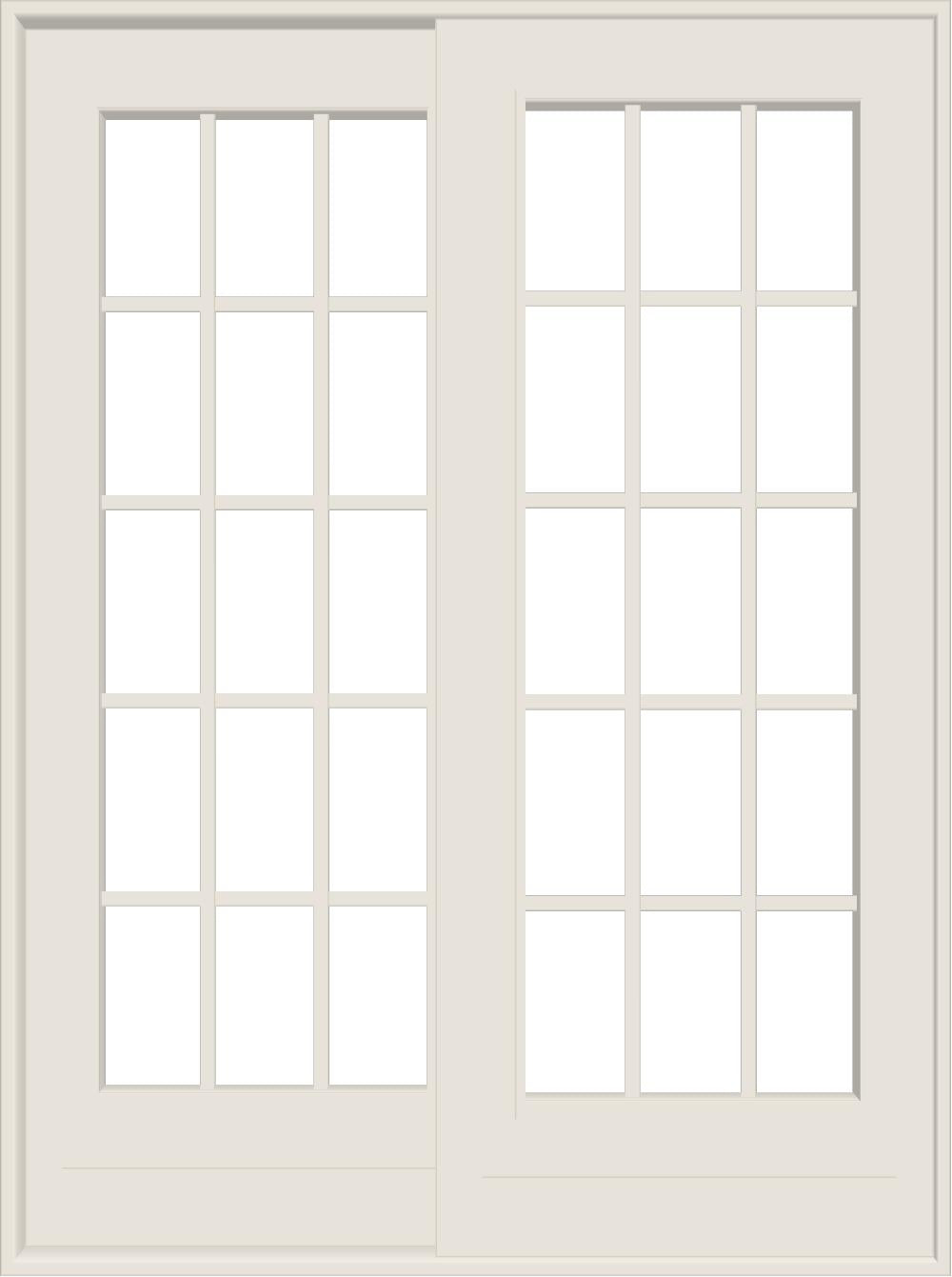 ANDERSEN FWG6068 400 Series 71-1/4" X 79-1/2" Frenchwood Sliding/Glidi ...