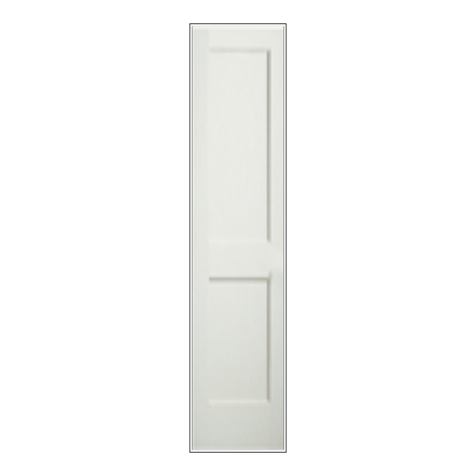 REEB 6'8 X 1-3/8 Or 1-3/4 2 Panel Primed Flat Shaker Sticking Interior ...