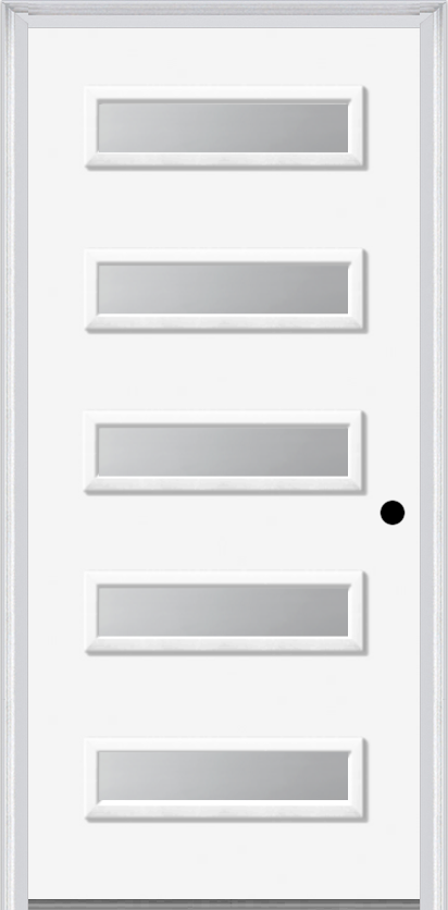 MMI 5 Lite 6'8" Fiberglass Smooth Clear Or Frosted Glass Exterior Preh ...