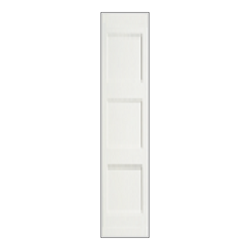 REEB 7'0 X 1-3/8 3 Panel Equal Primed Flat Shaker Sticking Interior Do ...