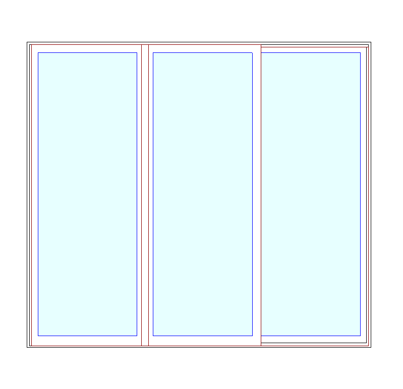 MARVIN Essential 9'0" X 8'0" Frame Size 107½" X 95½" Ultrex Fiberglass ...