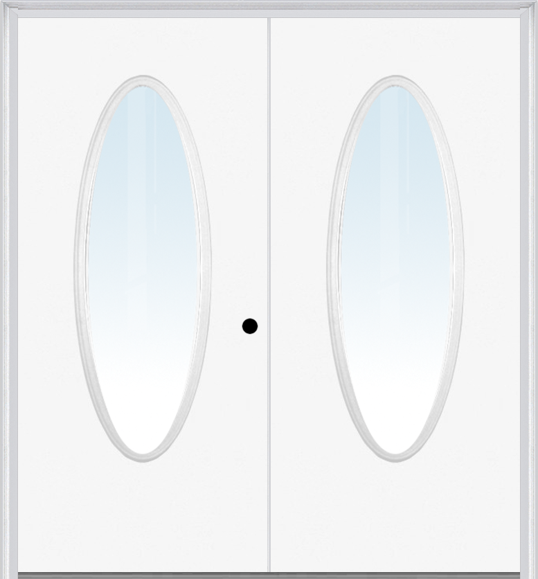 MMI Twin/Double Large Oval 6'8" Builders Classic Fiberglass Exterior P ...