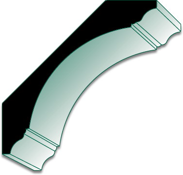 GSC614 16' Primed MDF Cove Crown Molding – CM Windows and Doors